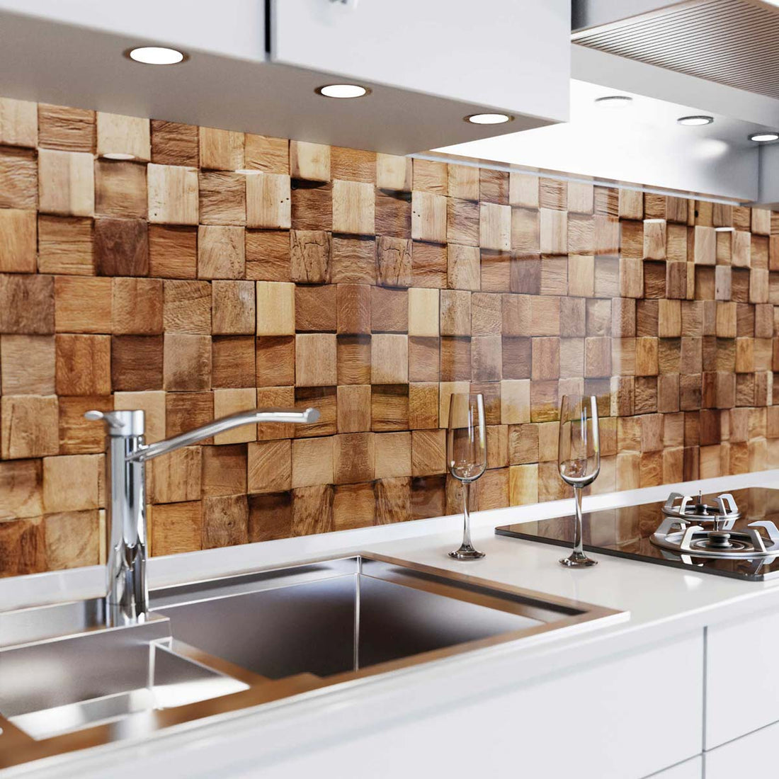 Küchenrückwand selbstklebend - Materialmuster – Danario